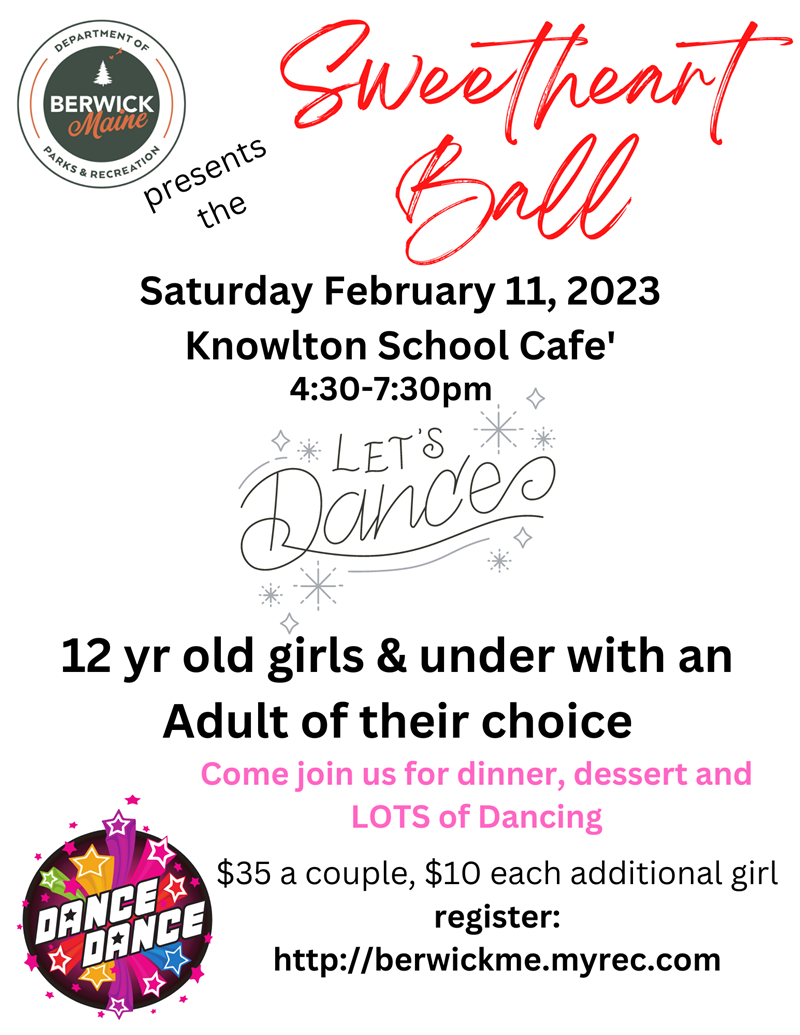 Berwick Recreation: Sweetheart Ball